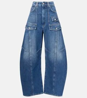 Sportmax Violino Barrel-leg Jeans