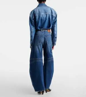 Sportmax Violino Barrel-leg Jeans