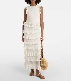 Zimmermann Luna Ruffled Top