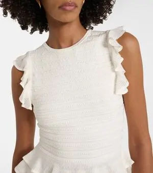 Zimmermann Luna Ruffled Top