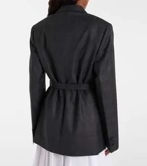 Prada Virgin Wool Double-breasted Jacket