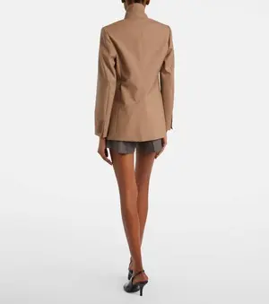 Max Mara Sadunco Virgin Wool Shorts