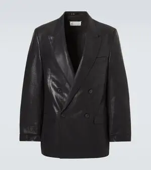 MAISON MARGIELA Double-breasted Virgin Wool Blazer