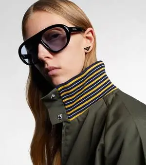 Prada Tortoiseshell Cat Eye Sunglasses