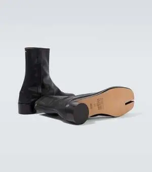 MAISON MARGIELA Tabi Leather Ankle Boots
