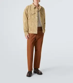 Junya Watanabe X Levi's® Damask Jacquard Jacket - Beige