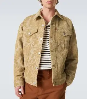 Junya Watanabe X Levi's® Damask Jacquard Jacket - Beige
