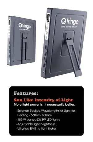 FRINGE Red Light Therapy Panel 189w