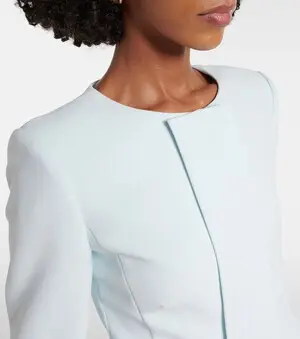 Roland Mouret Peplum Crepe Blazer