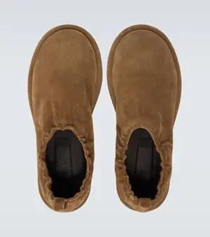 Studio Nicholson Korine Suede Slip-on Shoes - Brown