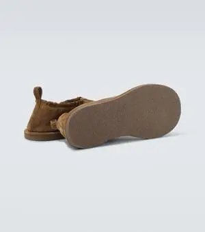 Studio Nicholson Korine Suede Slip-on Shoes - Brown