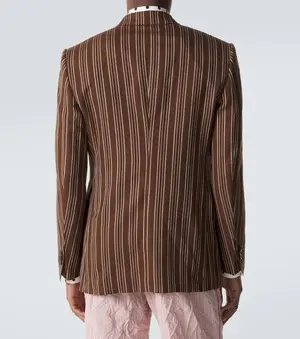Dolce & Gabbana Striped Double-breasted Blazer