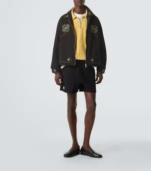BODE Lucky Draw Cotton Twill Jacket