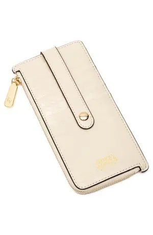 FRANCES VALENTINE Cher Leather Wallet - Oyster