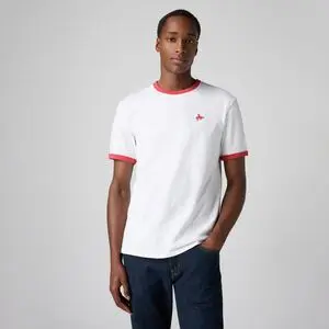 LEVI'S Retro Embroidered Ringer T-shirt