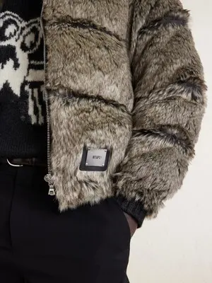 WTAPS Quilted Plush Coat