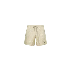 Moncler Paisley Print Swim Shorts - Beige
