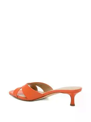 Michael Kors Crossover Sandals - Orange