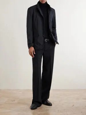 Herno Shell Blazer - Black