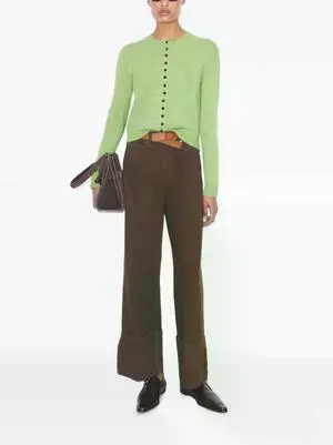 Tory Burch Straight-leg Jeans With Cuffs