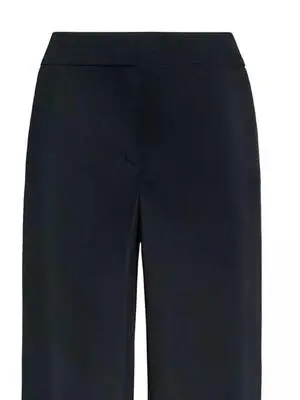 GENNY Wide-leg Trousers - Black