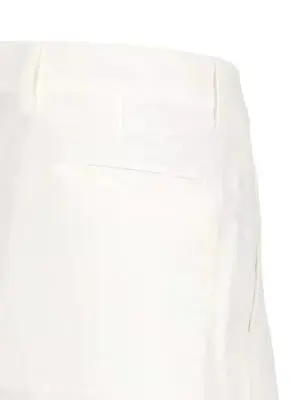Brunello Cucinelli Pleated Tailored Trousers - White