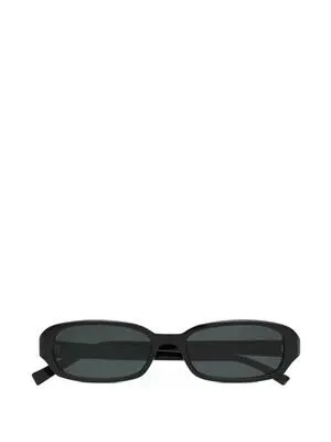 Saint Laurent Oval-frame Sunglasses - Black