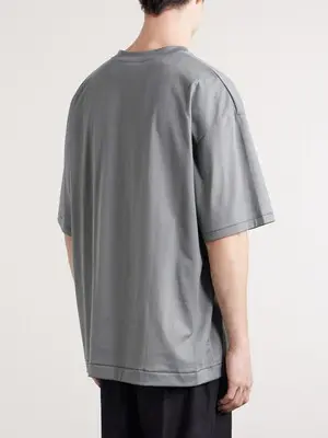 ATON Oversized Cotton-jersey T-shirt
