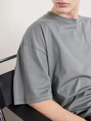ATON Oversized Cotton-jersey T-shirt