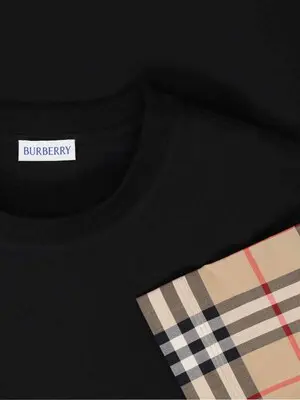 Burberry Vintage Check T-shirt - Black