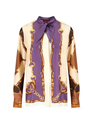 Gucci Silk Twill Shirt - Multi