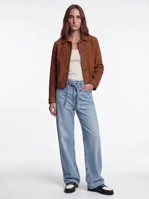 Max Mara Baia Suede Jacket