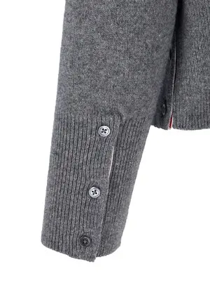 Thom Browne Hector Jacquard Sweater - Gray