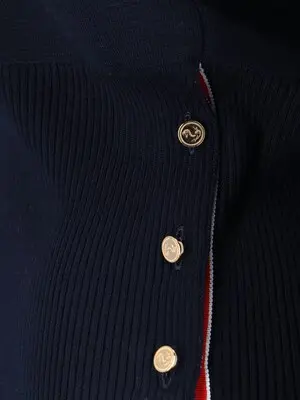 Thom Browne 4 Bar" Cardigan - Blue