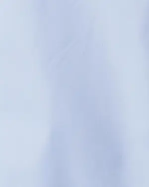 Sportmax Cropped Cotton Shirt With Pleated Back - Light Blue