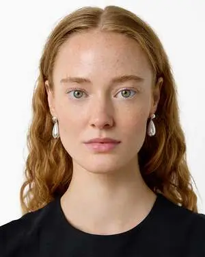 Lié Studio The Lola Drop Earrings - Silver