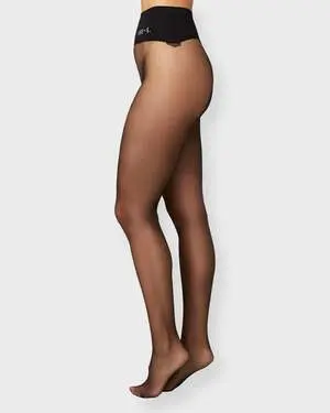 Swedish Stockings Beata Seamless Tights - Black