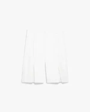 Casablanca Pleated Baggy Shorts - White