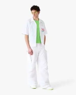 Casablanca Collage D'icones Graphiques Embroidered Short Sleeve Shirt