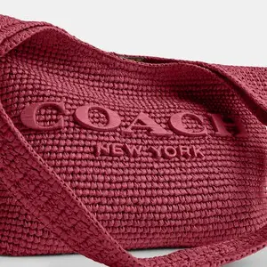 COACH Brooklyn Shoulder Bag 28 - Brass/dark Fuchsia