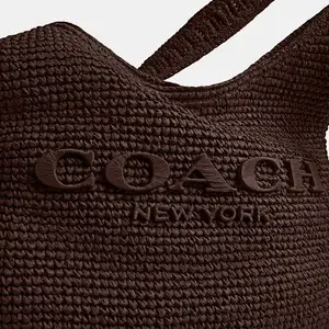 COACH Brooklyn Shoulder Bag 34 - Brass/maple