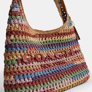 COACH Brooklyn Shoulder Bag 28 - Brass/multi