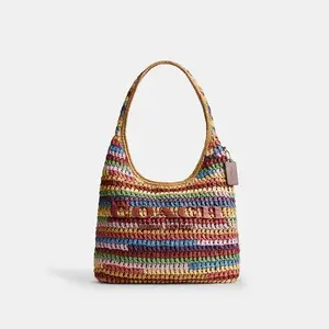 COACH Brooklyn Shoulder Bag - Brass/multi