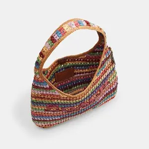 COACH Brooklyn Shoulder Bag - Brass/multi