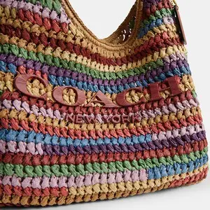 COACH Brooklyn Shoulder Bag - Brass/multi