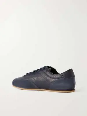 COMMON PROJECTS Minimal Leather And Suede Sneakers
