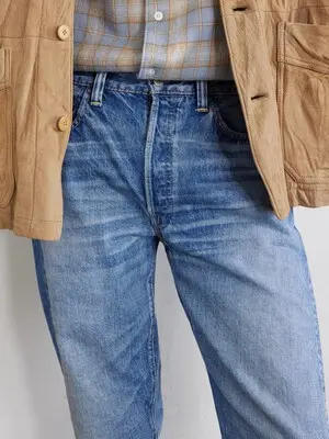 FULLCOUNT Dartford 1341-1101 Straight-leg Selvedge Jeans