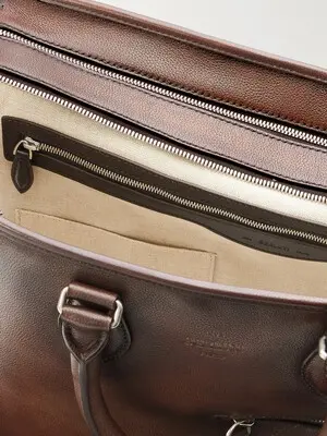Berluti 2 Jours Neo Venezia Leather Briefcase