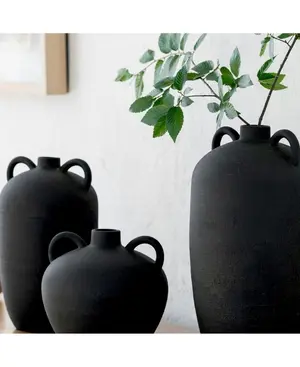 SURYA Acanceh Vase, Set Of 3