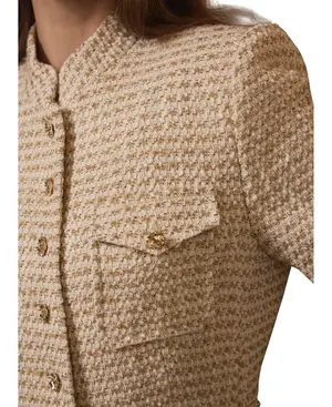 Mint Velvet Boucle Jacket With Pockets